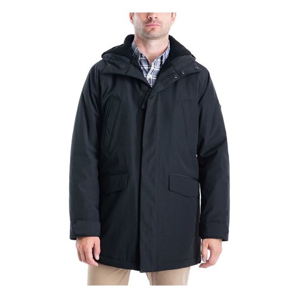 Michael Kors | Jackets & Coats | Michael Kors Mens Otto Black Faux ...